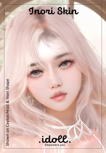 Second Life Marketplace Idoll Inori Skin Porcelain